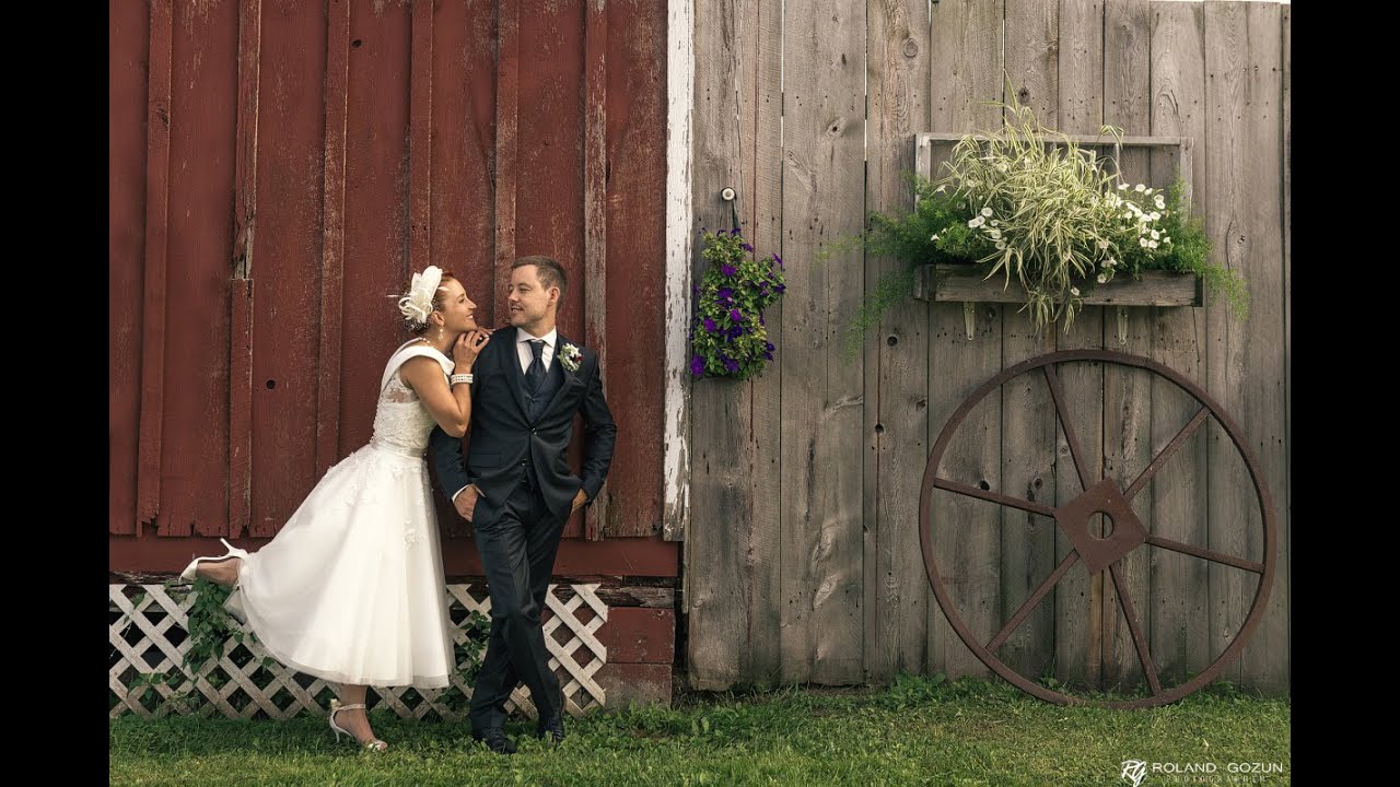 Wedding at Peebles Country Breeze Barn in Shawano, Wisconsin - YouTube