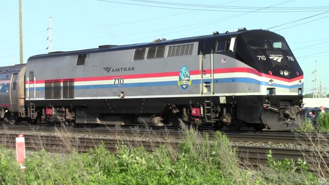 Amtrak 281, Buffalo NY 6-22-19 - YouTube