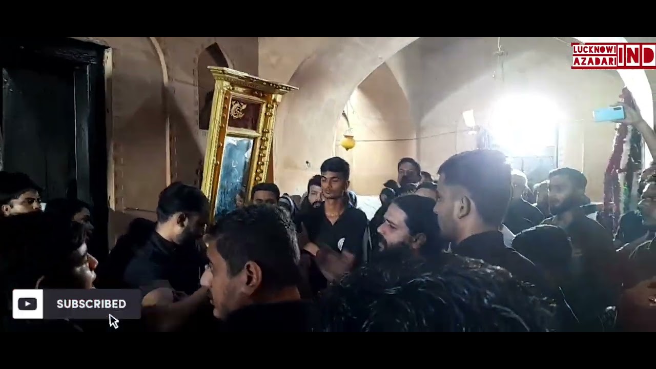 kazmain Lucknow last day of Moharram 2022| lucknowi Azadari IND ...
