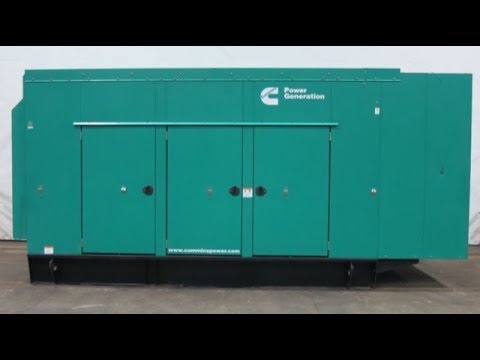 Cummins 300 kW diesel generator, model DQHAB, QSM11-G4 EPA Tier 3, 413 ...