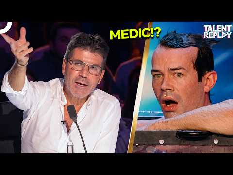 Simon Called For a MEDIC!? Everyone Held Their Breath | Britain's Got Talent