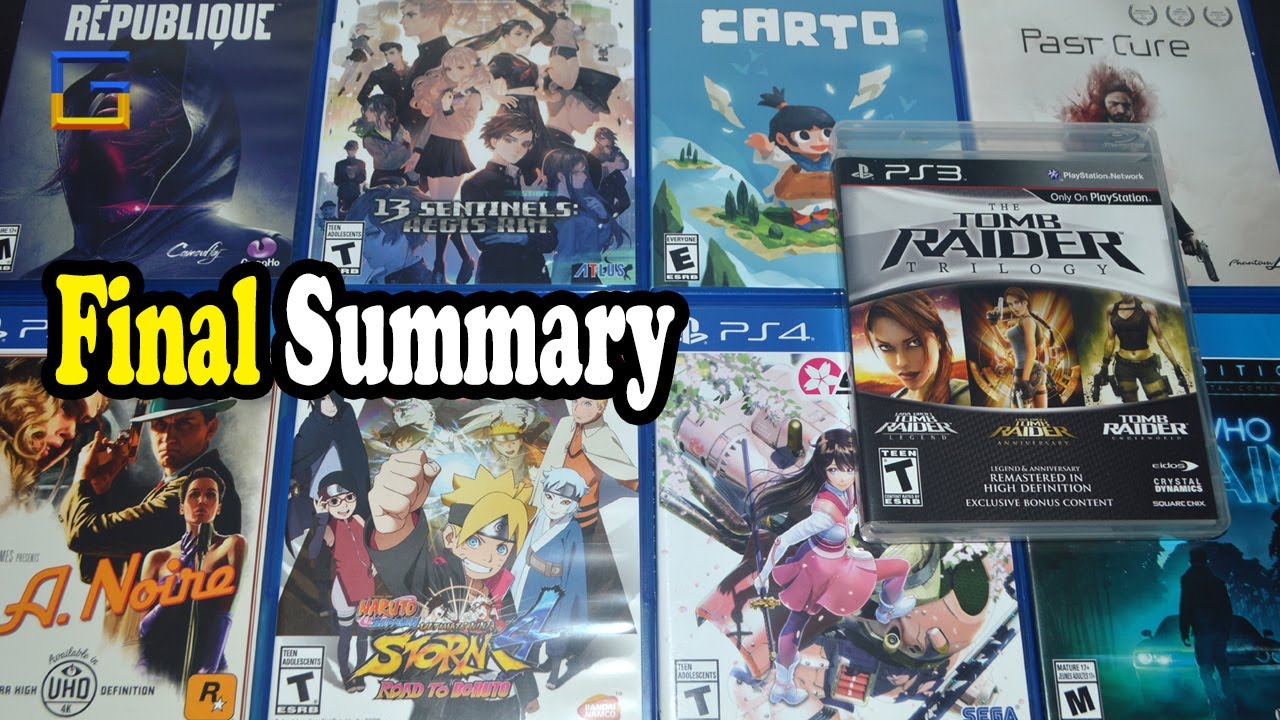 Final Summary of 10 Must Play PS4 Games in 2023 - YouTube