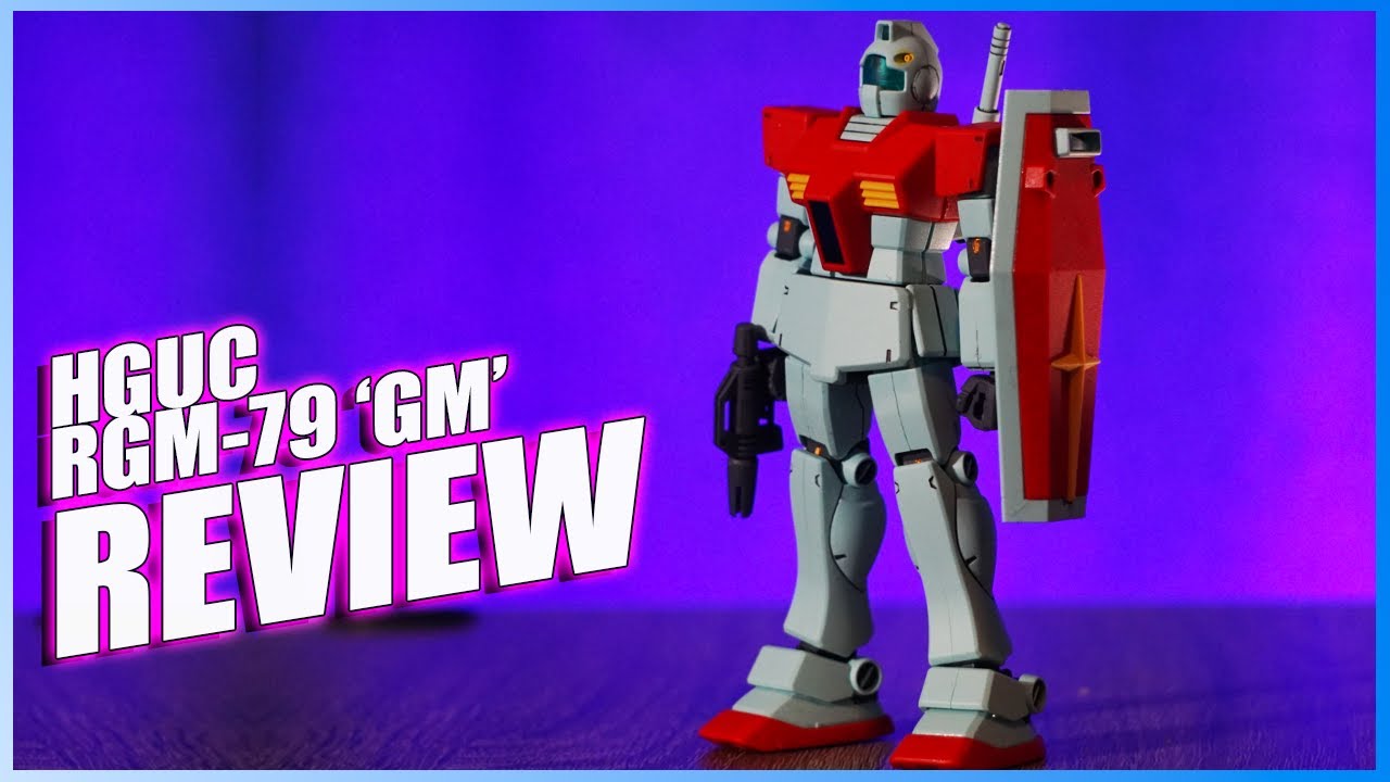 HGUC RGM 79 GM [High Grade Gunpla Review] - YouTube