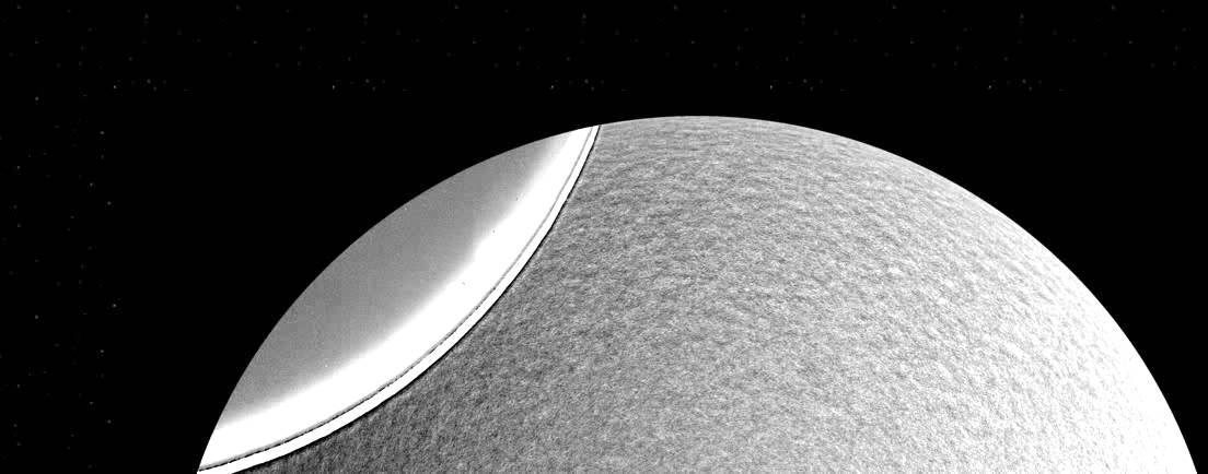Metal object passes between the sun and SDO 2013/12/02 (HMI Dopplergram ...