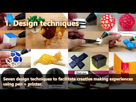 3D Pen + 3D Printer: Exploring the Role of Humans and Fabrication Machines in Creative Making