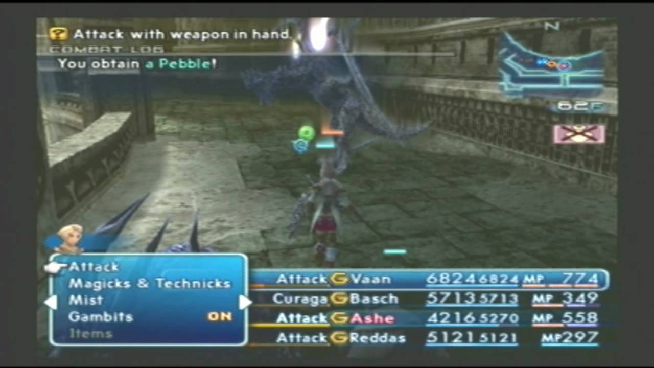 Let's Play Final Fantasy XII #181 The Pharos Lighthouse part 10 Dragon ...