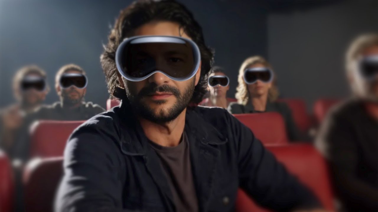 O Apple Vision Pro vai acabar com o cinema? - YouTube
