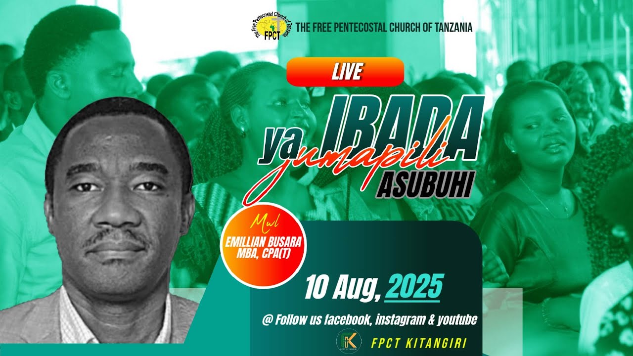 🔴🆕LIVE- | IBADA YA JUMAPILI | UCHUMI WA KIKRISTO MWL EMILLIAN BUSARA ...