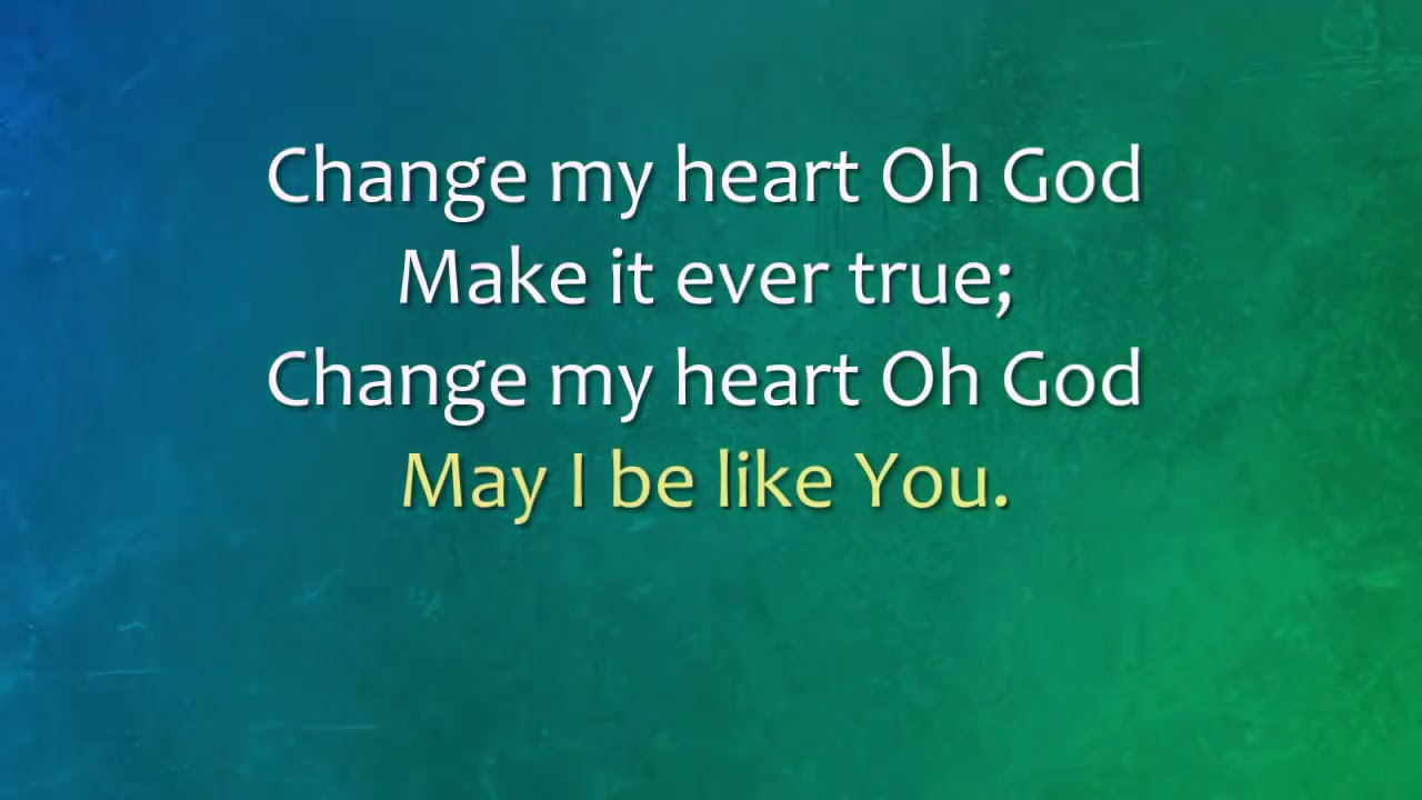 Change My Heart Oh God lyric video by Steff MADA - YouTube