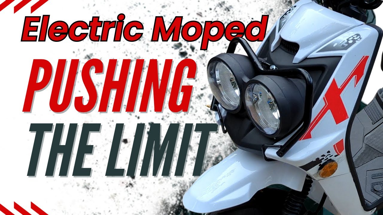 Electric Moped Range Test - Challenge - YouTube