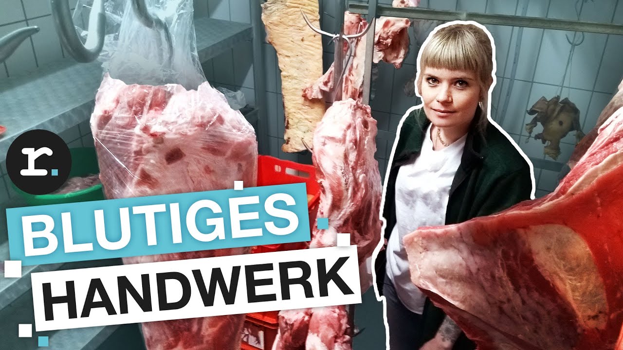 Gedärme und Fleisch: So arbeiten Metzger | reporter - YouTube