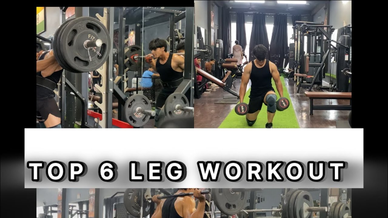 Day 11 in cutting mode Top 6 Leg workout - YouTube