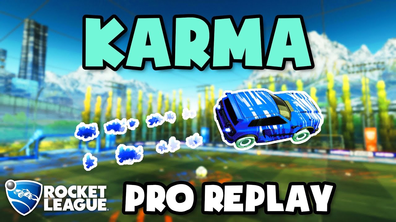 Karma Pro Ranked 2v2 #50 - Rocket League Replays - YouTube