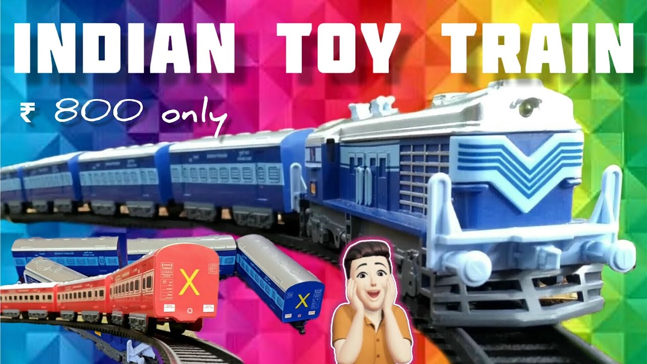Centy Indian Railways Toy Train | Unboxing & Assembling | Satisfying ...