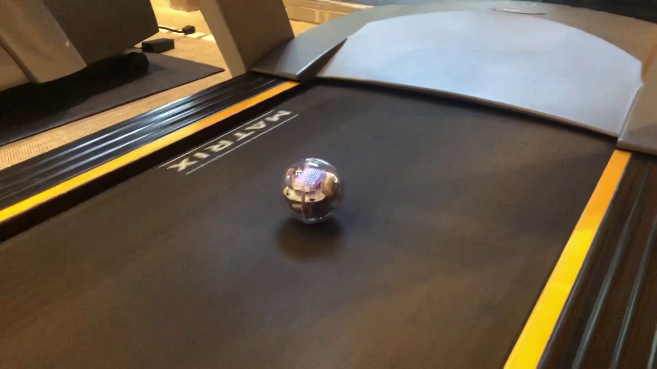 sphero bolt on treadmill - YouTube