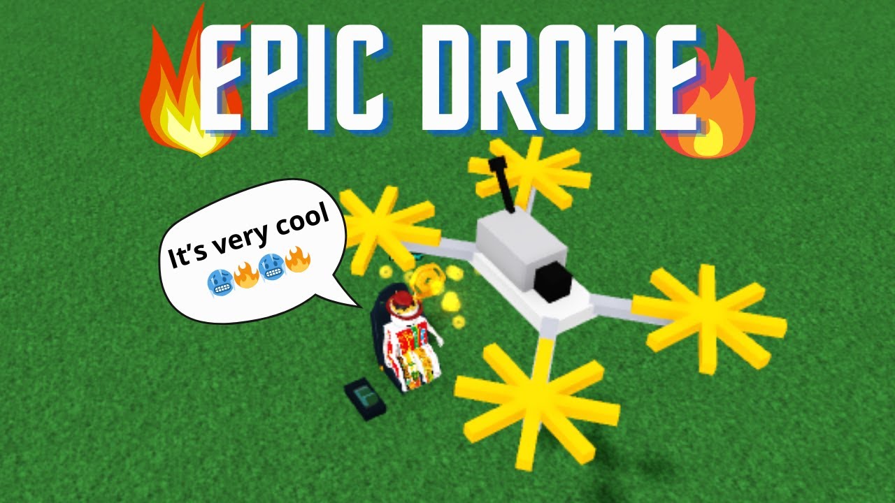 How to make a cool Drone in Roblox Game: Build a Boat For Treasure ...
