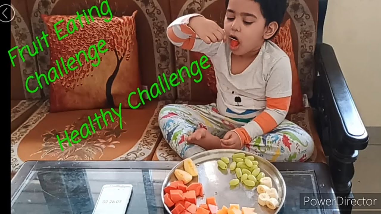 Food Challenge/Fruit eating Challenge/Baby eating fruits/Baby food ...