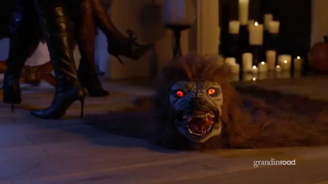 Animated Scarewolf Rug - YouTube