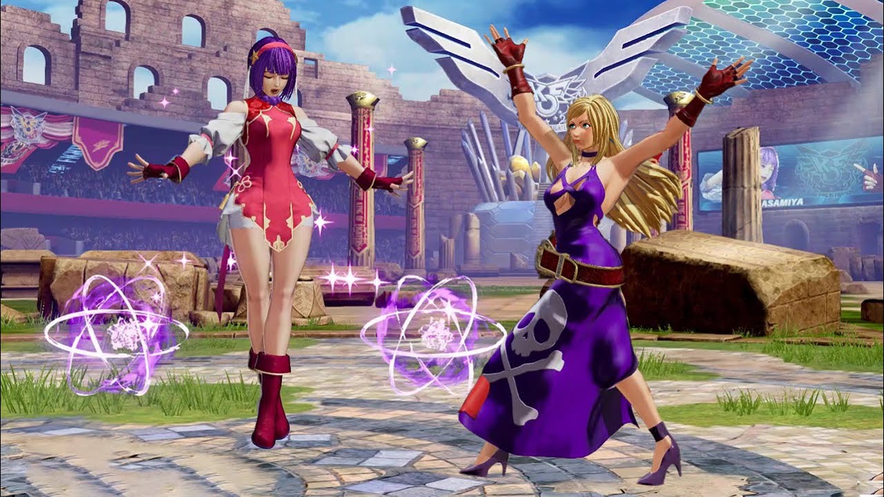 Athena vs B.Jenet - KOF XV - YouTube