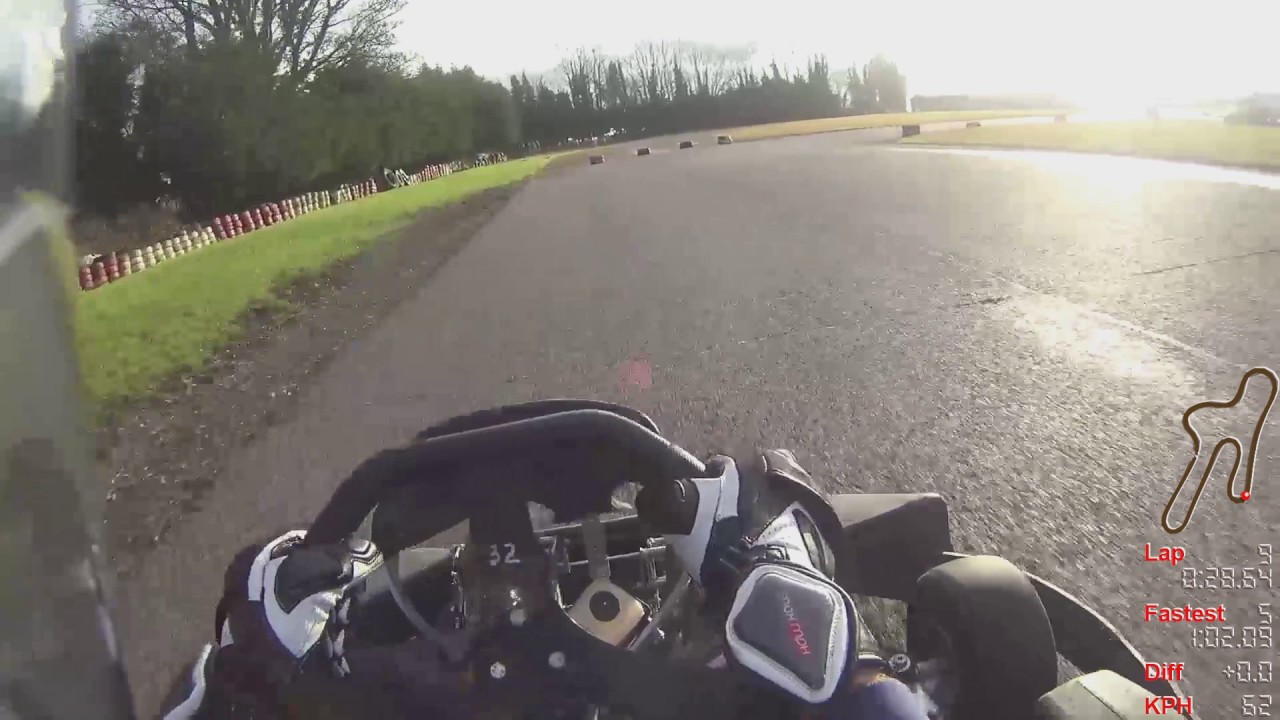 Pallas Karting, Tynagh, Galway - 18thFeb2017 (Session2) - YouTube