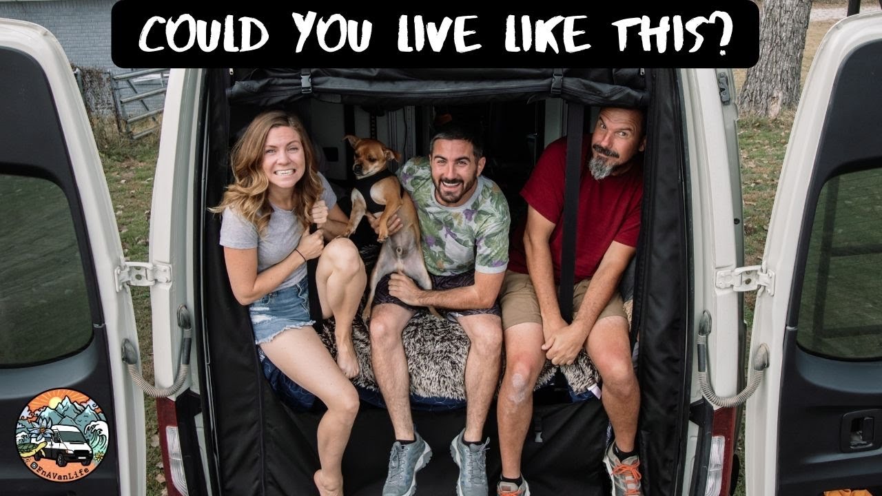 Couple Moves into 65sq ft Van with Dude They Met in a Parking Lot | FnA ...