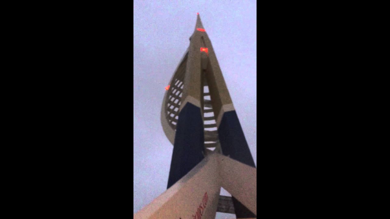 Falling off Spinnaker Tower FAIL - YouTube