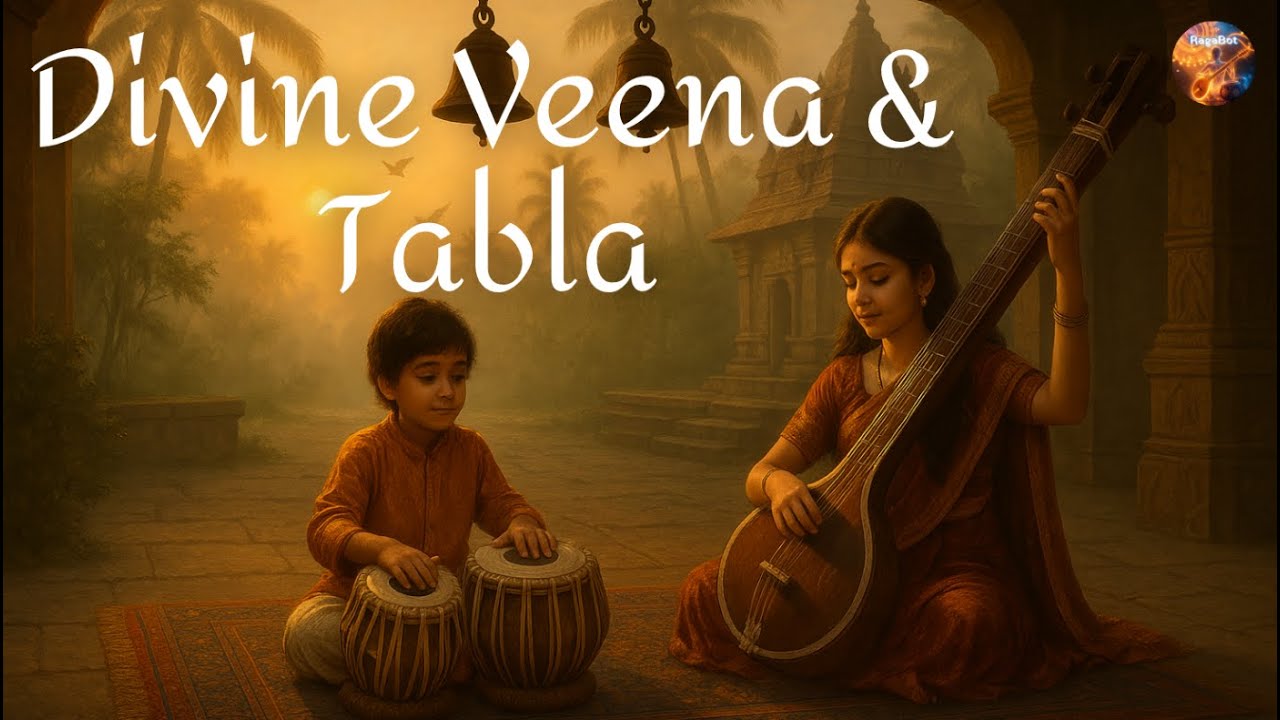 Divine Veena & Tabla | Relaxing Instrumental Music for Meditation ...