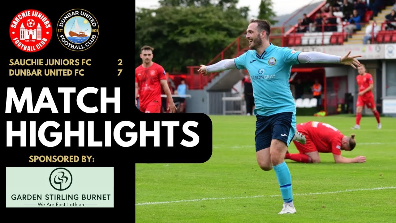 HIGHLIGHTS | vs Sauchie Juniors FC - EoSFL Premier Division - 01.08.23 ...