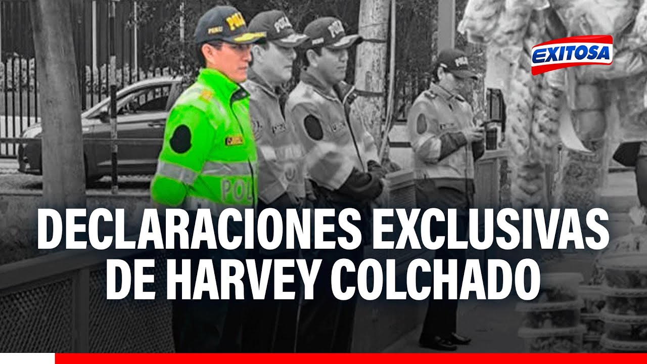 🔴🔵Harvey Colchado declaró en EXCLUSIVA para Exitosa tras ser captado ...