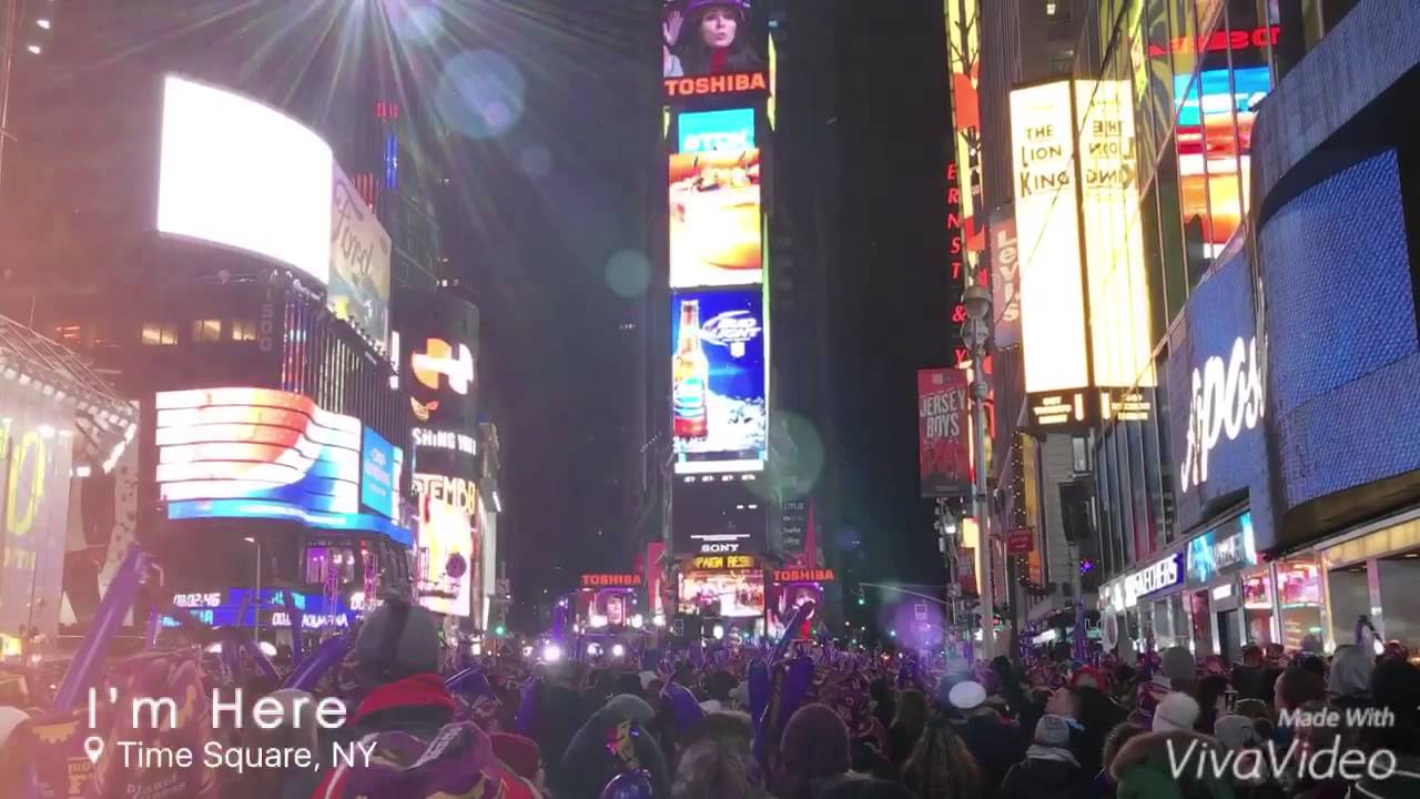 Imagine @ Time Square 2015.12.31 PM11:58 - YouTube