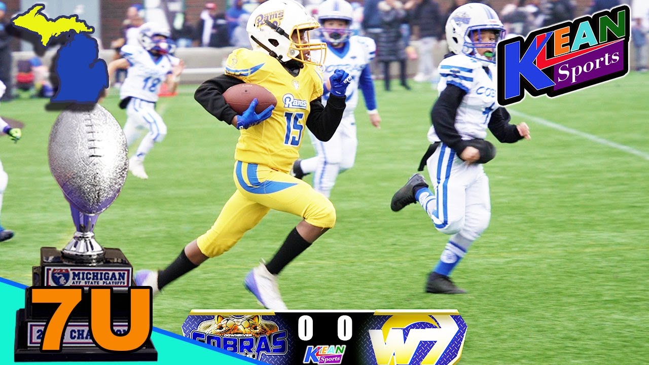 AYF Michigan State Championship 7U The Downriver Cobras vs The West 7 ...