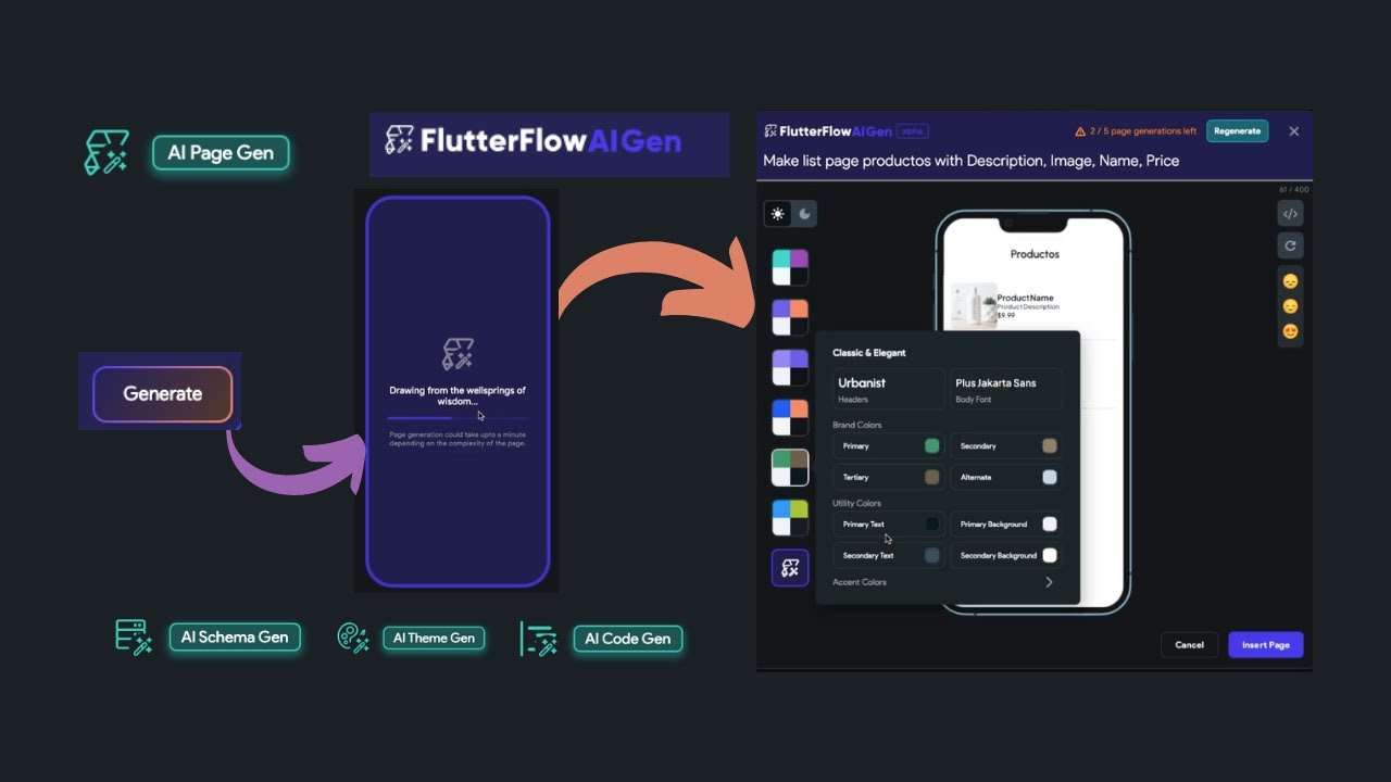 FlutterFlow + IA: Genera código y estilos automáticamente para un ...