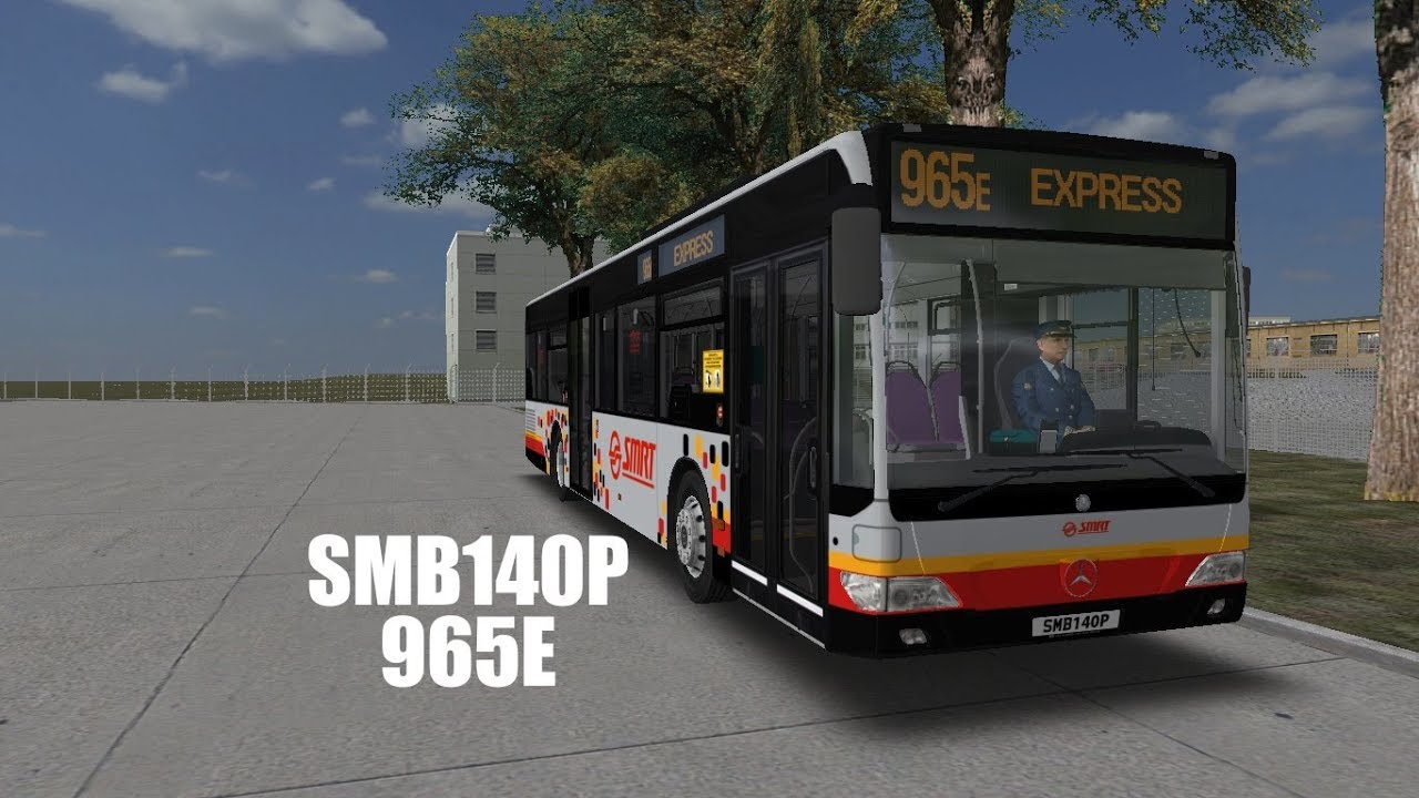 [OMSI 2] SMB140P Woodlands City 965E (Admiralty to Woodlands) - YouTube