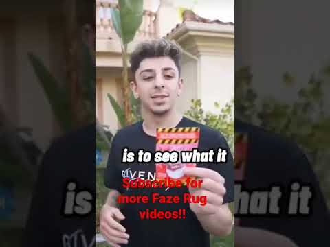 FAZE RUG EATS SPICY GUM!! #shorts - YouTube