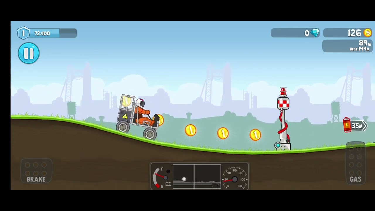 #138/18 RoverCraft Gameplay Driving A Space Rover Driving And This ...