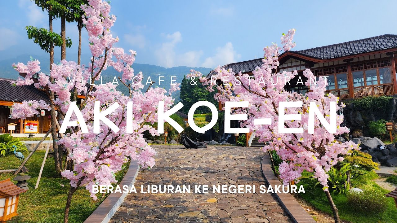 Aki Koe-En | Wisata Jepang di Cijeruk Bogor - YouTube