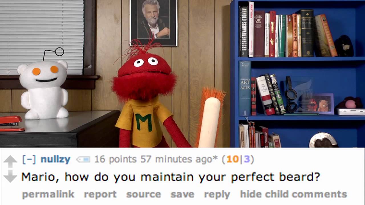 Mario's Beard - YouTube