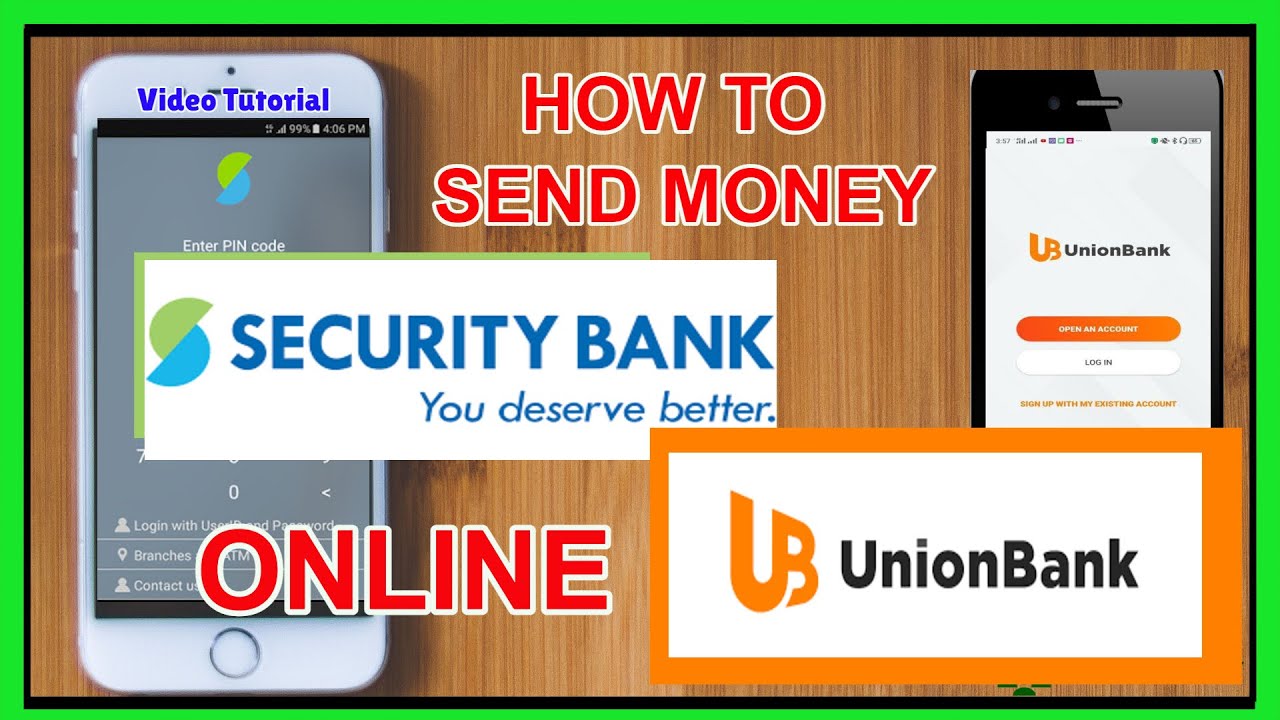 How to Send Money Security bank to Unionbank - YouTube