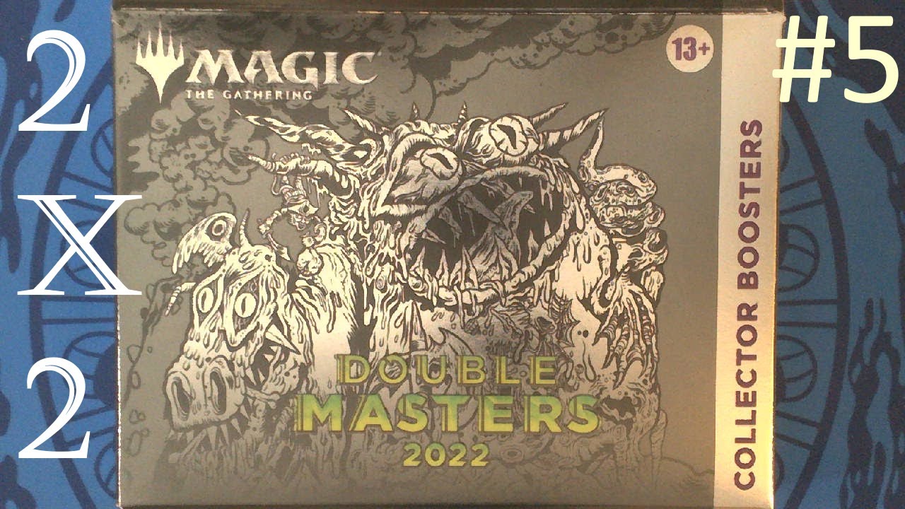 Collectors Booster Box 5 of 6 - Double Masters 2022 [2X2] - YouTube