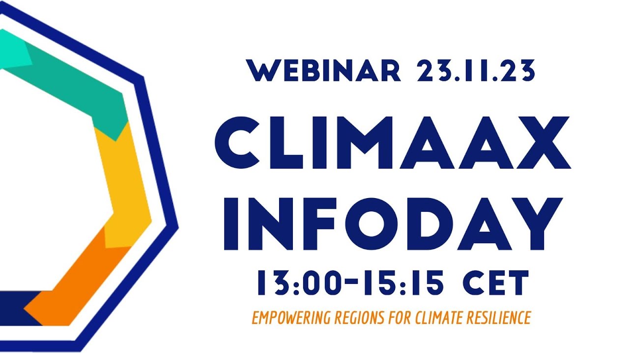 CLIMAAX | InfoDay – Empowering regions for climate resilience - YouTube