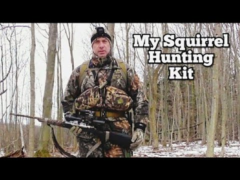 My Squirrel Hunting Gear/Kit - YouTube