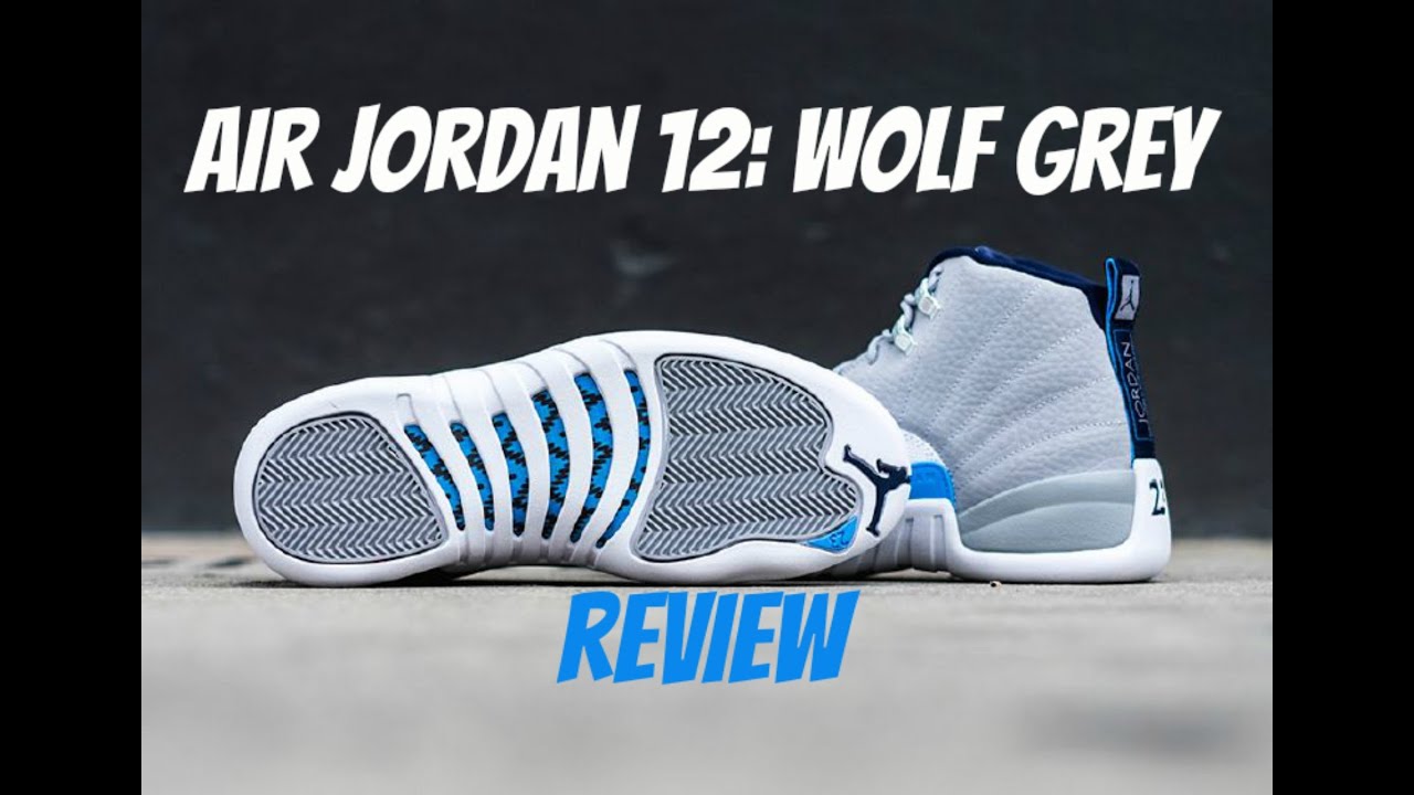 Air Jordan Retro 12: "Wolf Grey" - YouTube