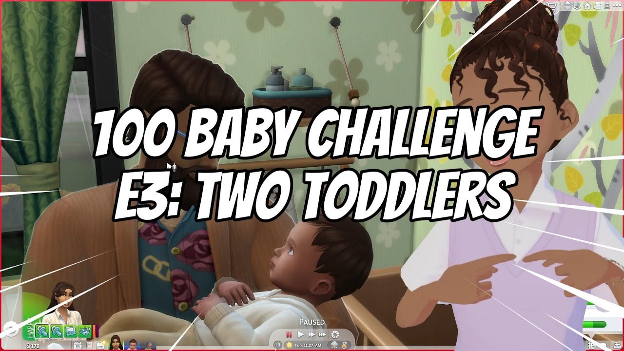 100 Baby Challenge E3: Two Toddlers - YouTube