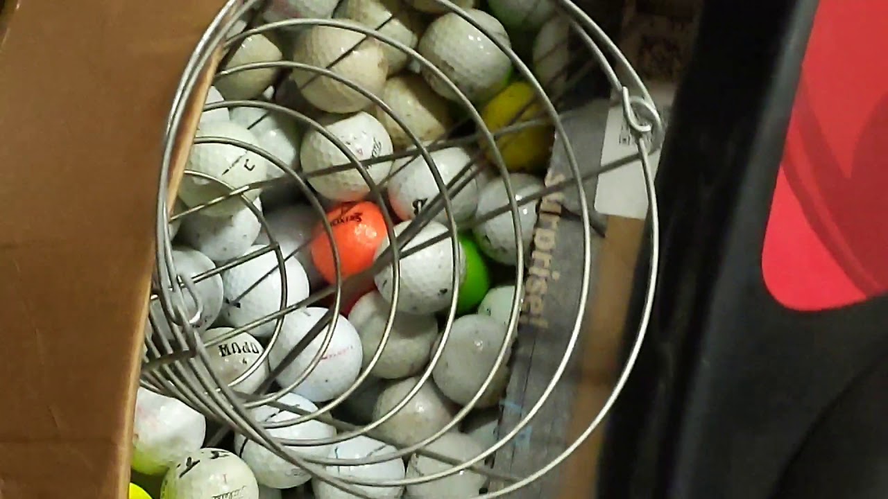 DIY cleaning golf balls - YouTube