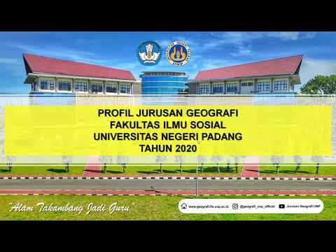 Video Profil Jurusan Geografi FIS UNP 2020 ok - YouTube