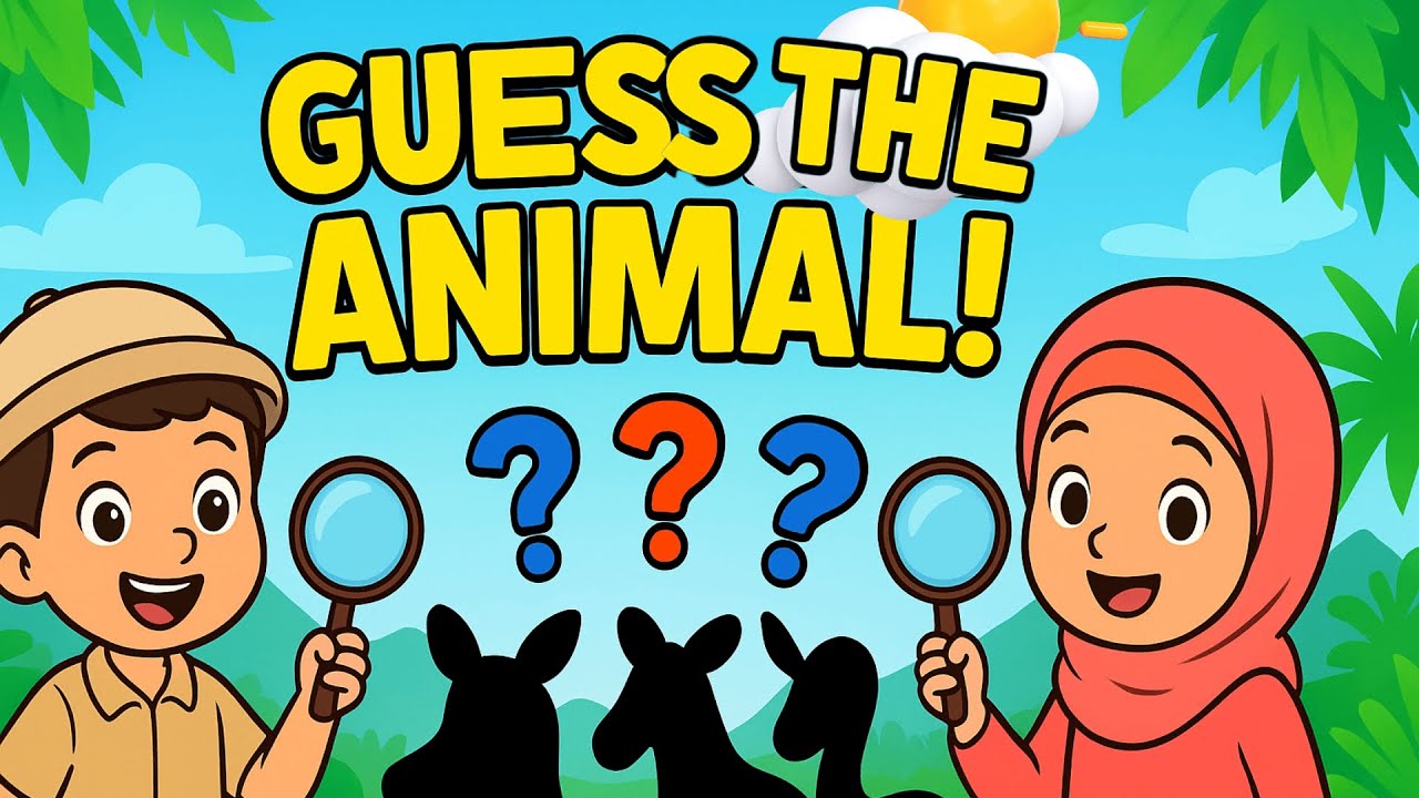 Guess the Animal Song 🦁 | Fun Animal Riddles for Kids - YouTube