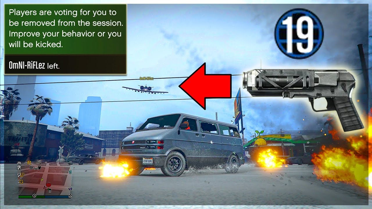 How To Troll Jet Griefers With an EMP Launcher on GTA Online! - YouTube