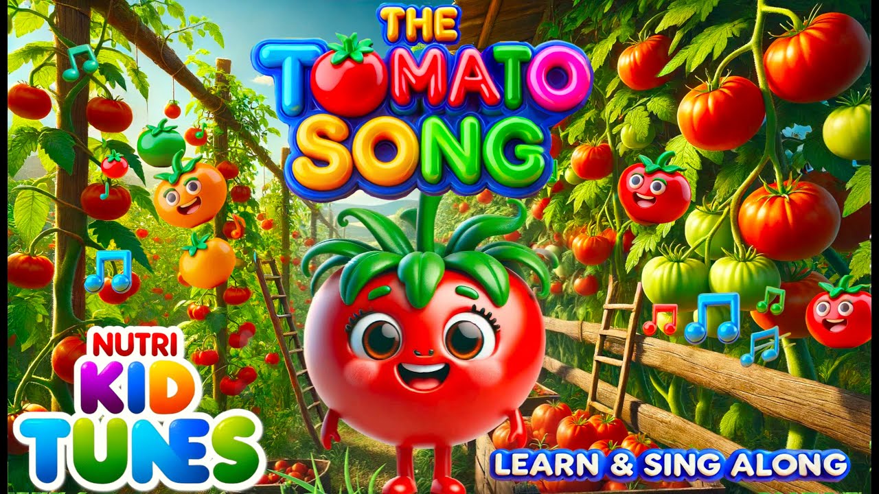 Tomato Benefits and Nutrition for Kids | Fun and Educational Song ...
