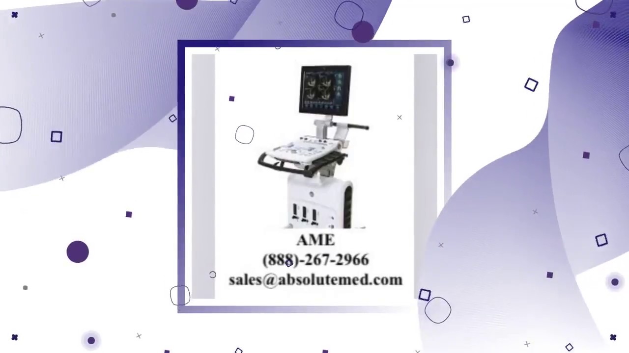 AME Ultrasounds GE Vivid S5 Ultrasound System Information Video - YouTube