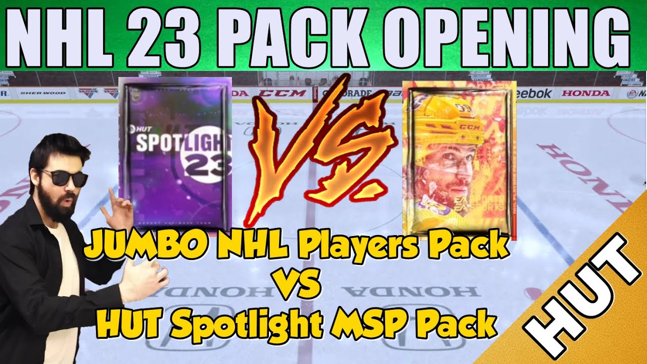 Pack Vs Pack 1! - NHL 23 HUT - Hockey Ultimate Team - JUMBO NHL Players ...